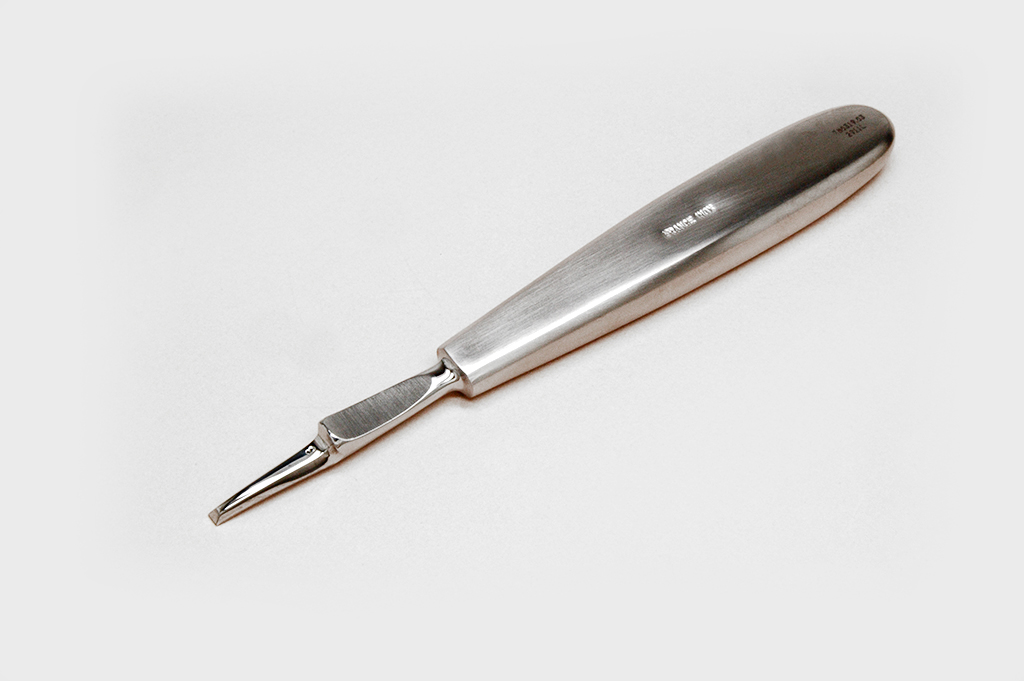 RUGINE DE FARABEUF DEMI-COURBE | LASSERTEUX